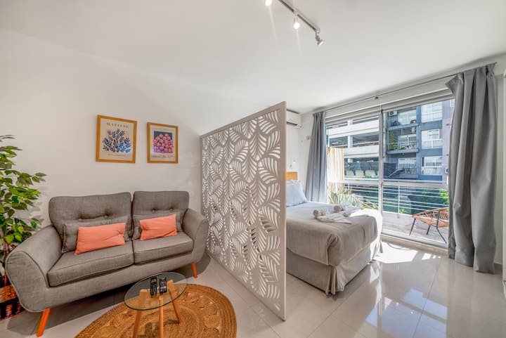 Palermo Hollywood - Charming, Bright & Cozy Studio - Buenos Aires