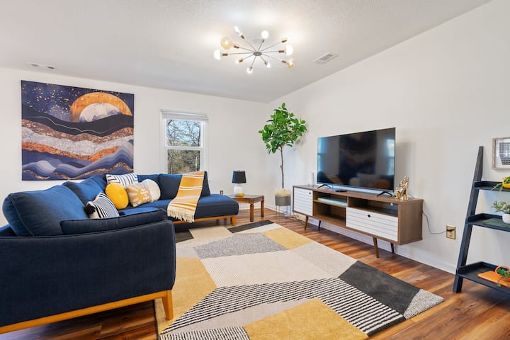 Private Rm/bth In Retro Home 3 Mins To Lake! - Rock Hill, SC