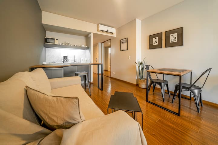 Luxury Studio With Rooftop Pool, Doorman And Gym - Buenos Aires