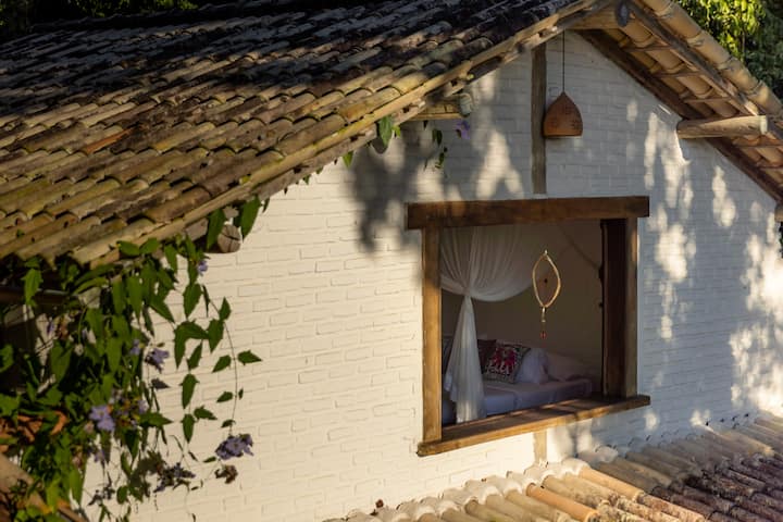 Suíte Céu: 30m2 Com Vista Privilegiada - Trancoso