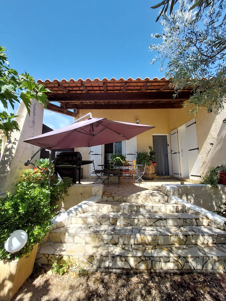 Charmante Maison Avec Piscine Hors Sol - Bédarieux
