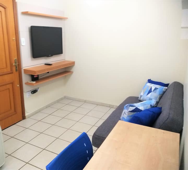 Apto 2 Quartos, 5 Camas, Até 7 Pessoas E Garagem. - Ribeirão Preto