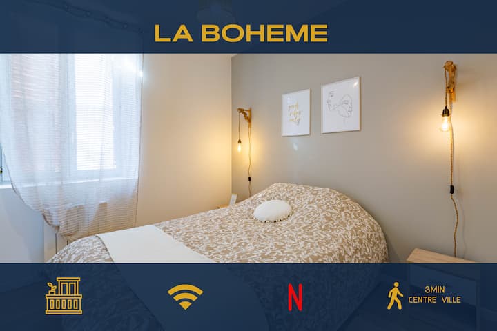 T2 Au Coeur D'oyonnax : Wifi / Netflix / Balcony - Nantua