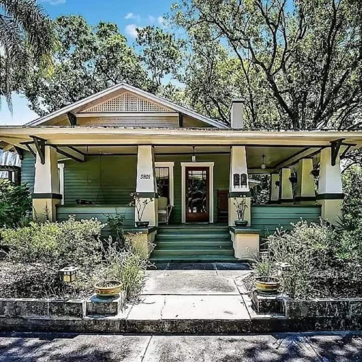Historic Craftsman Bungalow In Seminole Heights - Tampa, FL