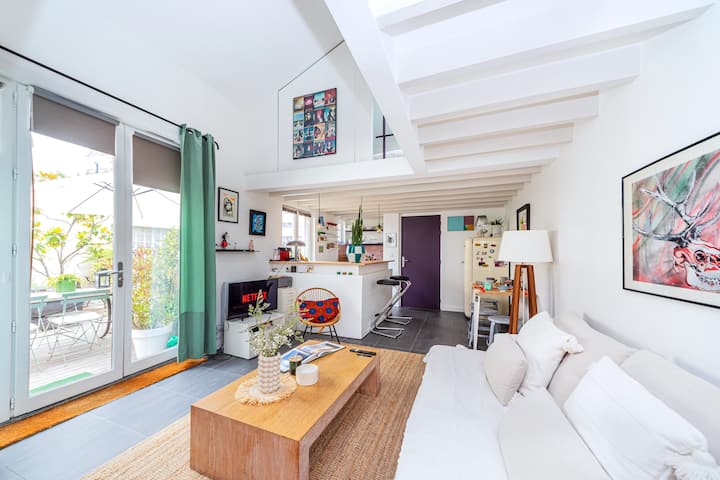 Loft Appartement Design Paris & Terrasse 50 M2 - Paris