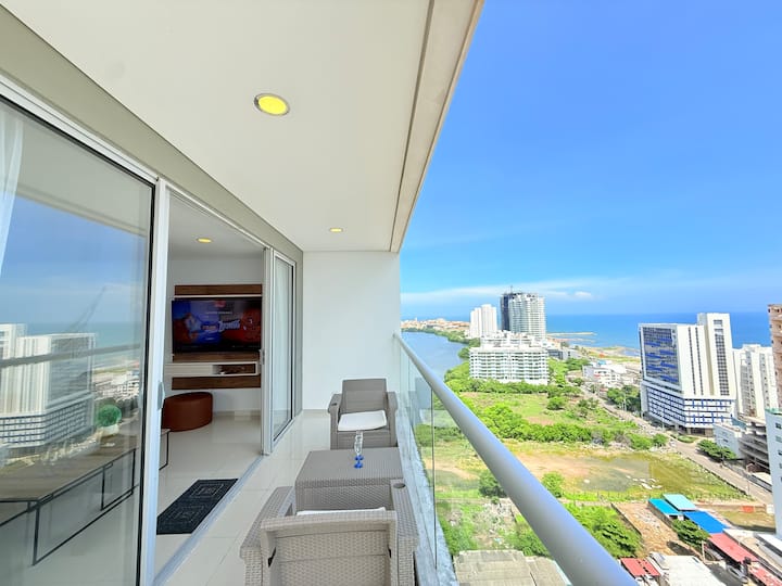 Stunning Caribbean Views & Prime Location - Cartagena de Indias