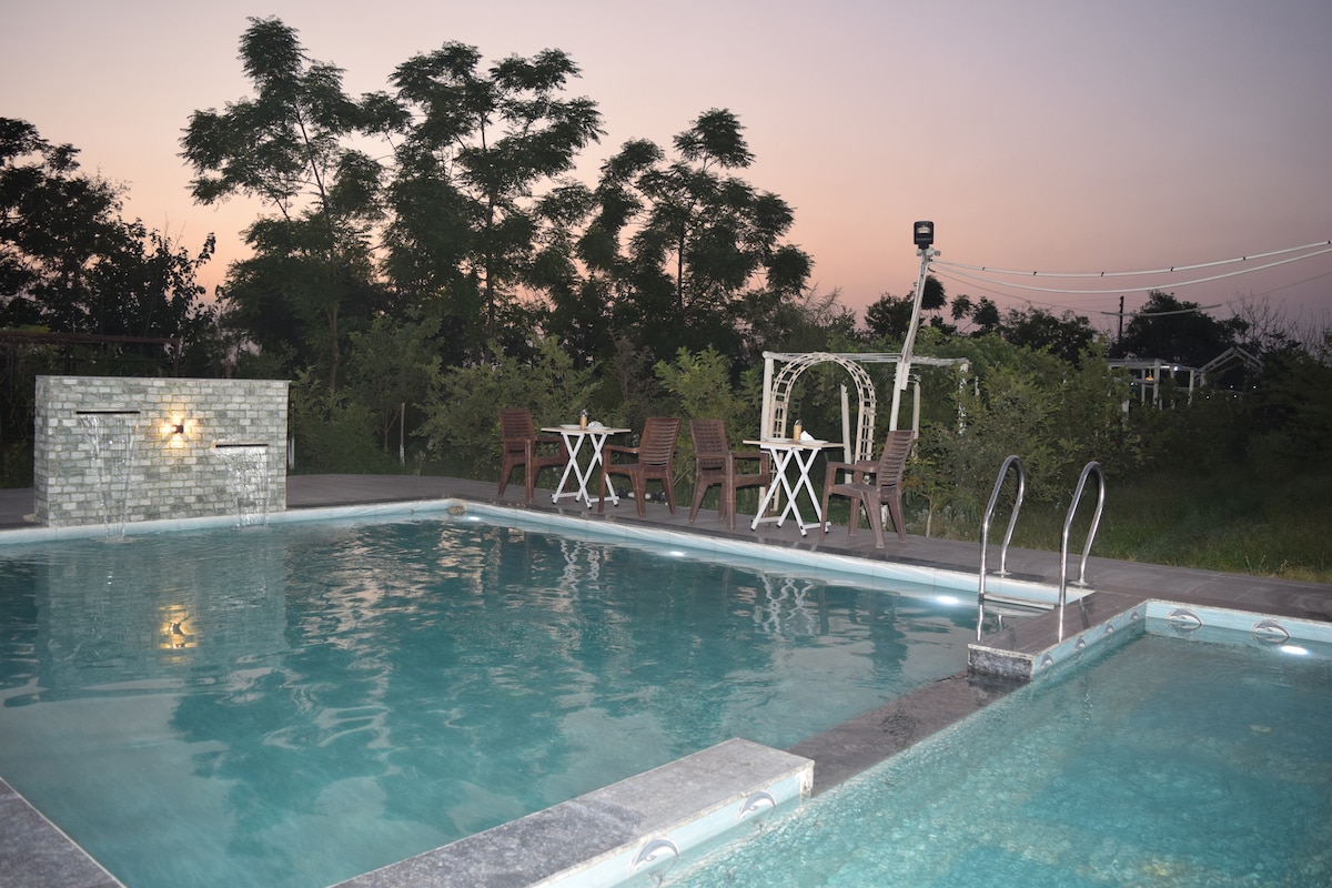 Organic Farm Stay Cottage Chandigarh - Farm stays for Rent in Sahibzada ...