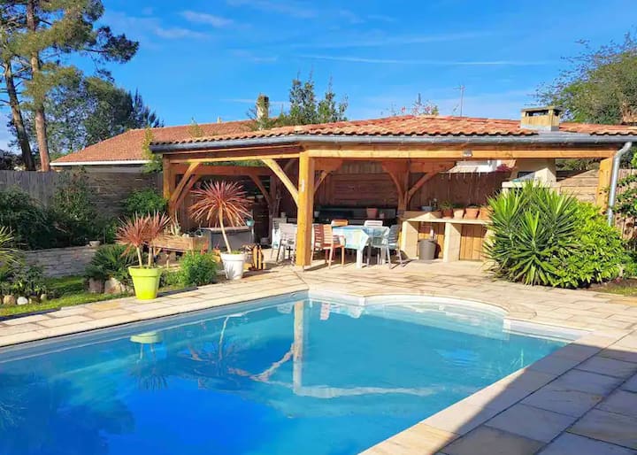 Villa - Clim - Piscine Chauffée - Proche Plage - Labenne
