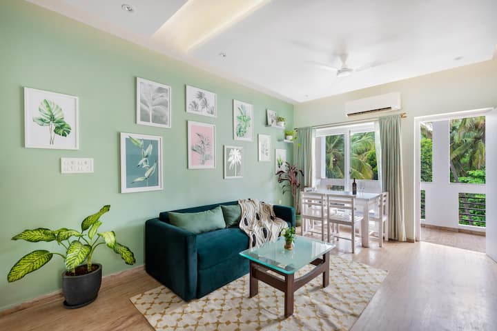 Morning Glory 2.0 - Recently Renovated - Pool View - Anjuna