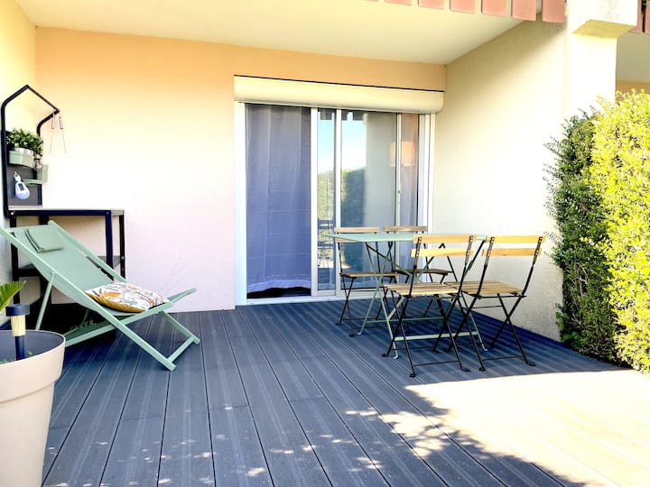 Cottage à 400m De La Mer Avec Parking Et Piscine - Le Pouliguen