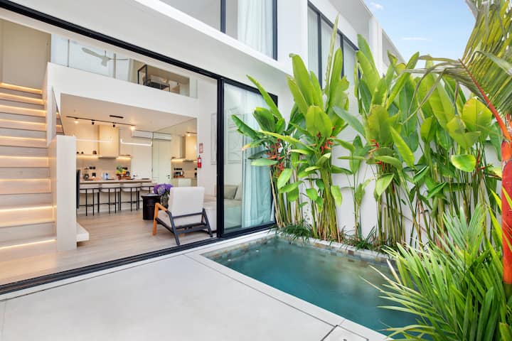 Modern Smart 2br Private Villa/berawa/10-min Beach - Bali