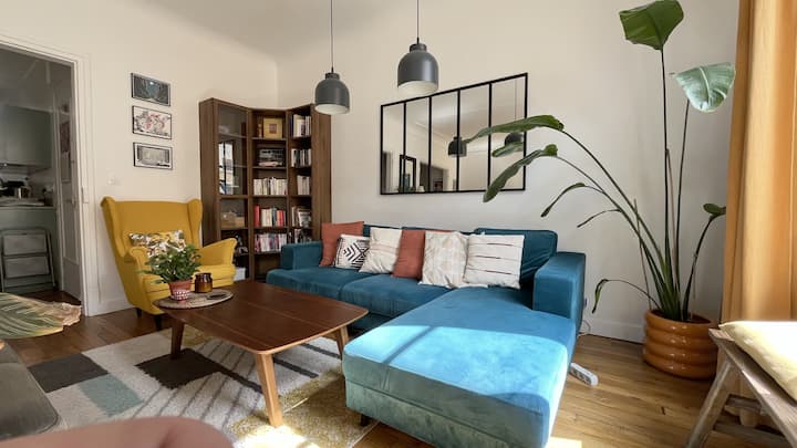 60m2 Cosy Flat In Saint Ouen - Stade de France