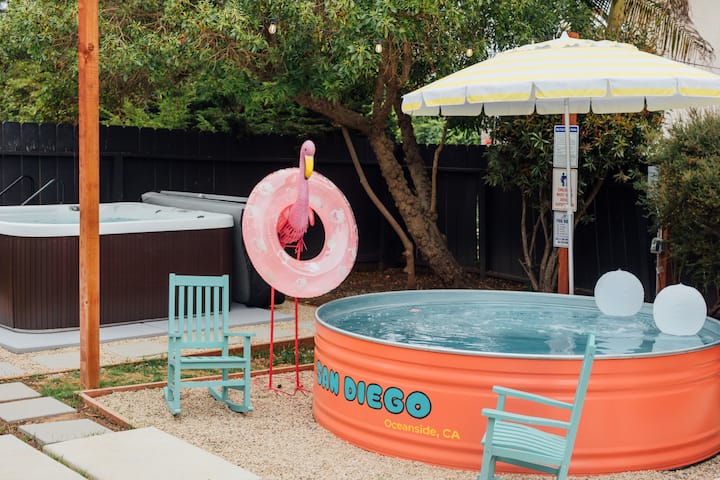 Hot Tub, Cowboy Pool, Arcade, And 10 Mins To Beach - オーシャンサイド, CA