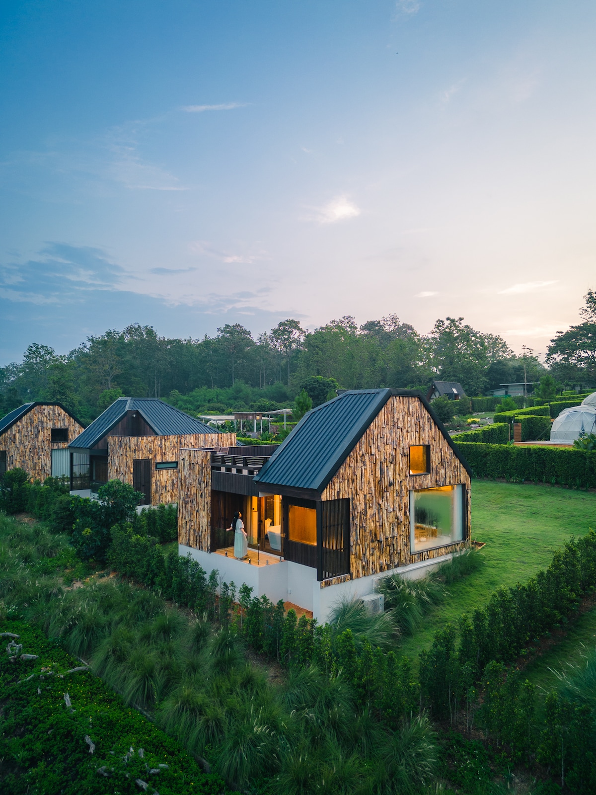 Gallery 2 with mountain view @The Campian - Nature lodges for Rent in ...