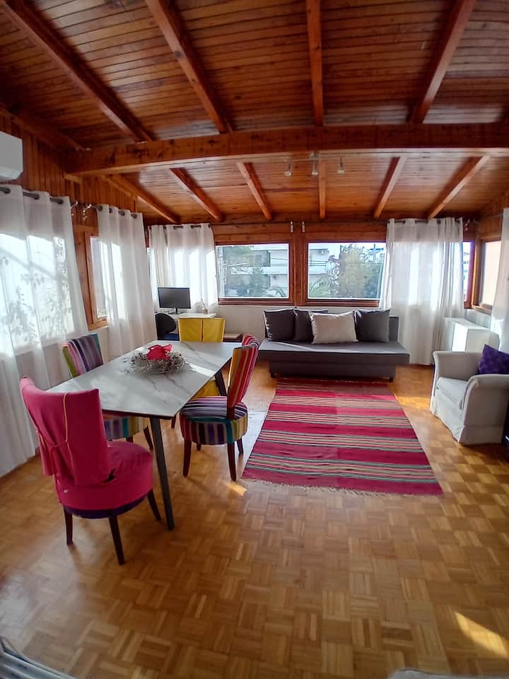 Sunny Apartment Cottage Northern Athens - Ано-Льосия