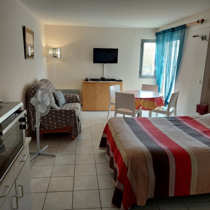Studio Spacieux Avec Wifi, Classé Tourisme 3 * - Agde