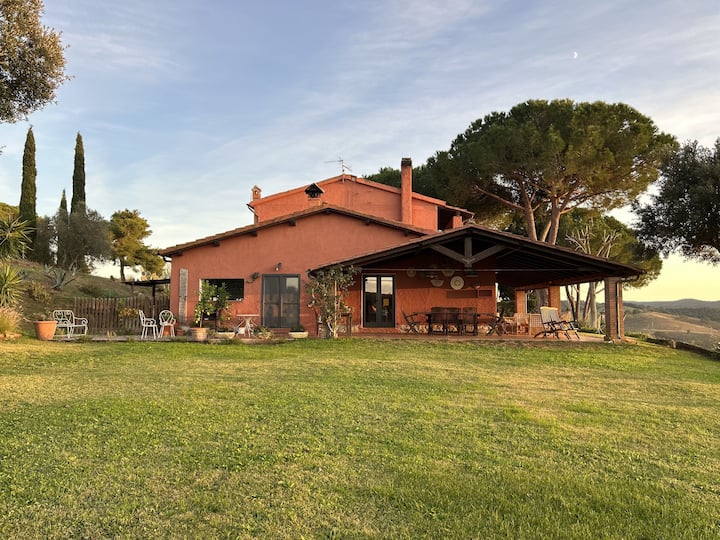 Podere Cavone Villa La Vigna Una Vista Mozzafiato - Grosseto