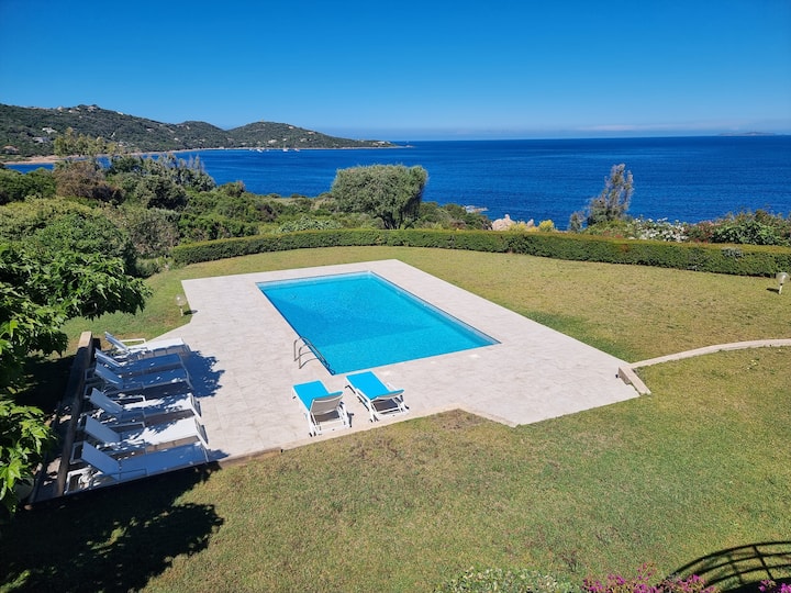 Aquarossa Bord De Mer Plage Sable Vue Panoramique - Serra-di-Ferro