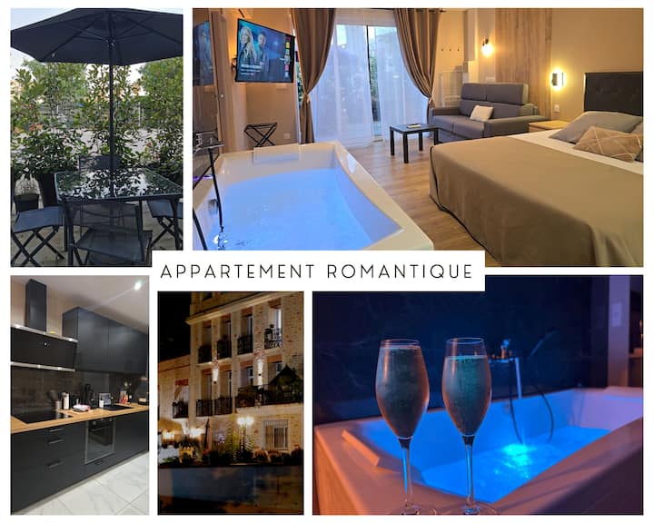 Appt: Jacuzzi Balnéo, Terrasse, Lit King Size,clim - Perpignan