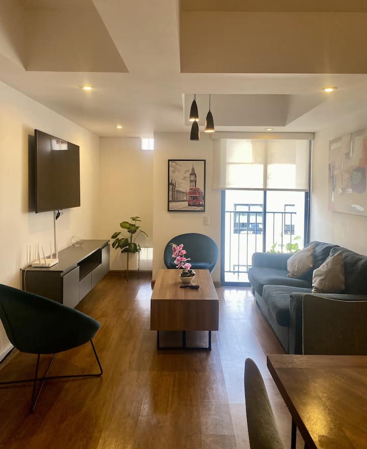 Modern And Spacious Apt In Dt Miraflores - Lima