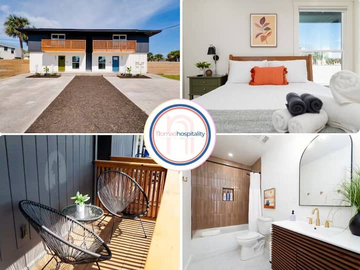 Be A Nomad | Newly Renovated L 4 Blks To Beach L C - Jacksonville Beach, FL
