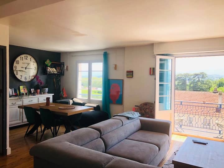 Superbe Appartement Avec Vue Pyrénées Et Parking - Pau