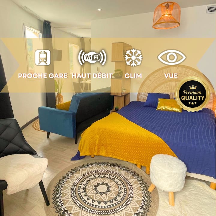 [L'écrin] Appartement éQuipé Avec Vue Panoramique - Lourdes