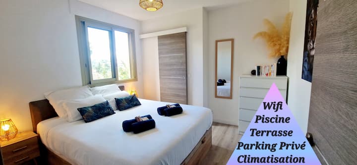 Superbe Appartement Au Calme Proche Croisette. - La Roquette-sur-Siagne