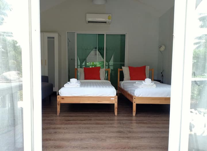 Naivacha Tent Koh Mak -Twin Bed Bungalow - Ko Mak