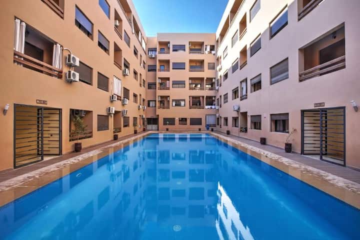 Luxury Central Stay – Pool & Tours - Marrakesch