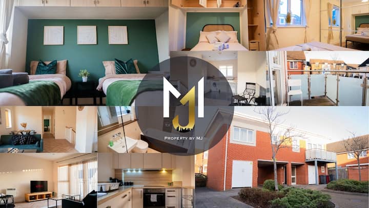 Spacious 2br Coach House W/balcony & Free Parking - Reading