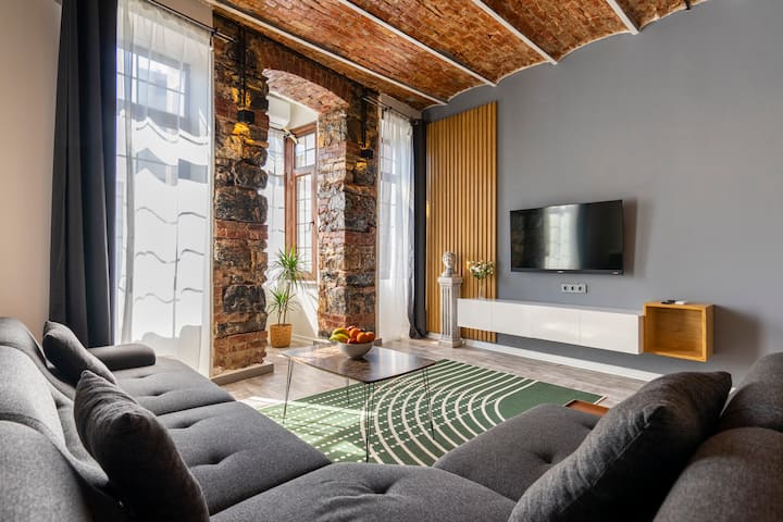 6 Bedrooms/2 Mins To Galata Tower/exclusive Duplex - Beyoğlu