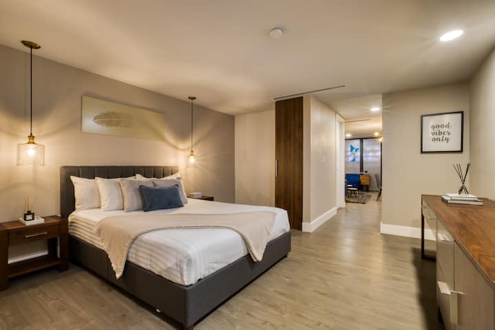Urban Apt | 10 Min From The Border+chic Lounge+gym - Tijuana