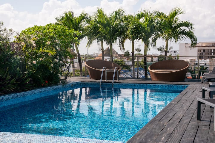 Stunning Place/private Jacuzzi Close To Everywhere - Playa del Carmen