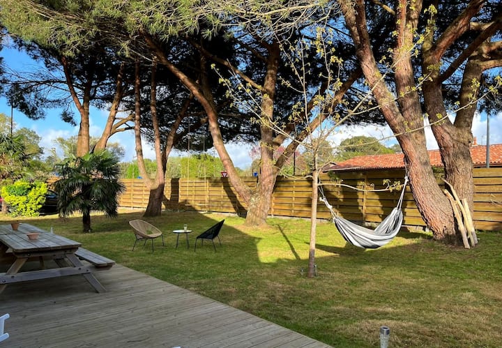 Villa 10pers Jardin-cœur De Léon - Lac & Océan - - Vielle-Saint-Girons