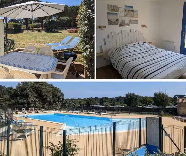 Maisonnette En Bord De Mer Avec Piscines - Vendée