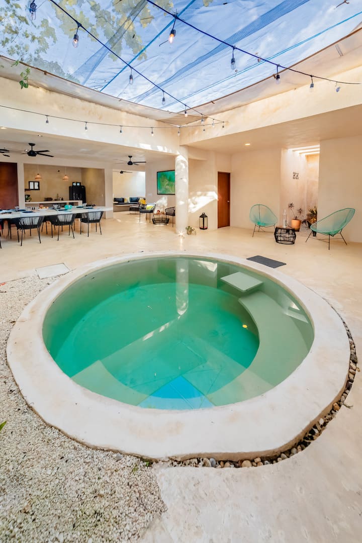 Casa Serena Mestiza, Dos Casas Conectadas. - Mérida