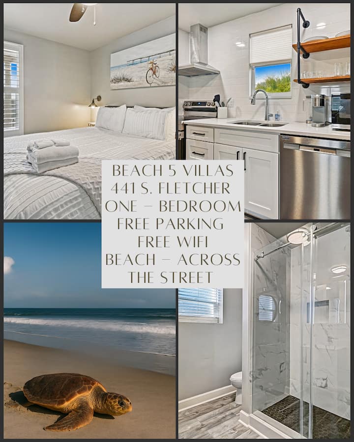 Amelia Island 1br Villa • Kitchen + Beach - フェルナンディーナ・ビーチ, FL