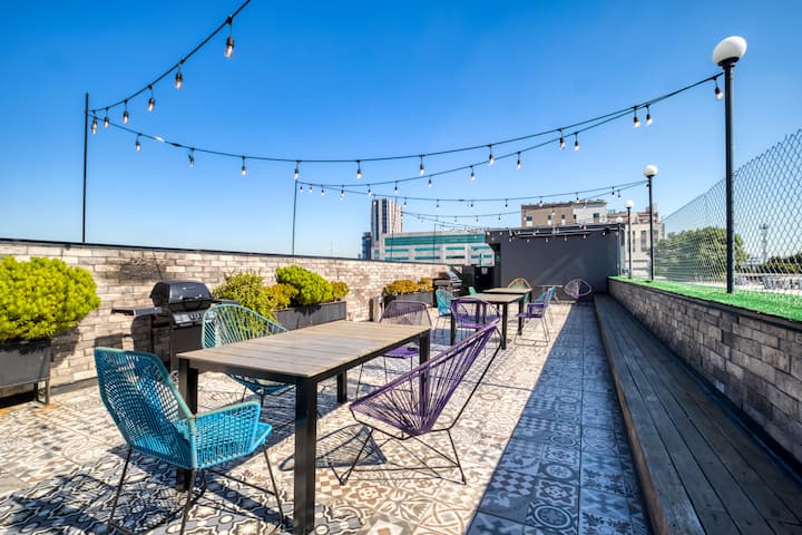 City Life Hub | Rooftop+gym+fire Pit+full Security - Playas De Tijuana