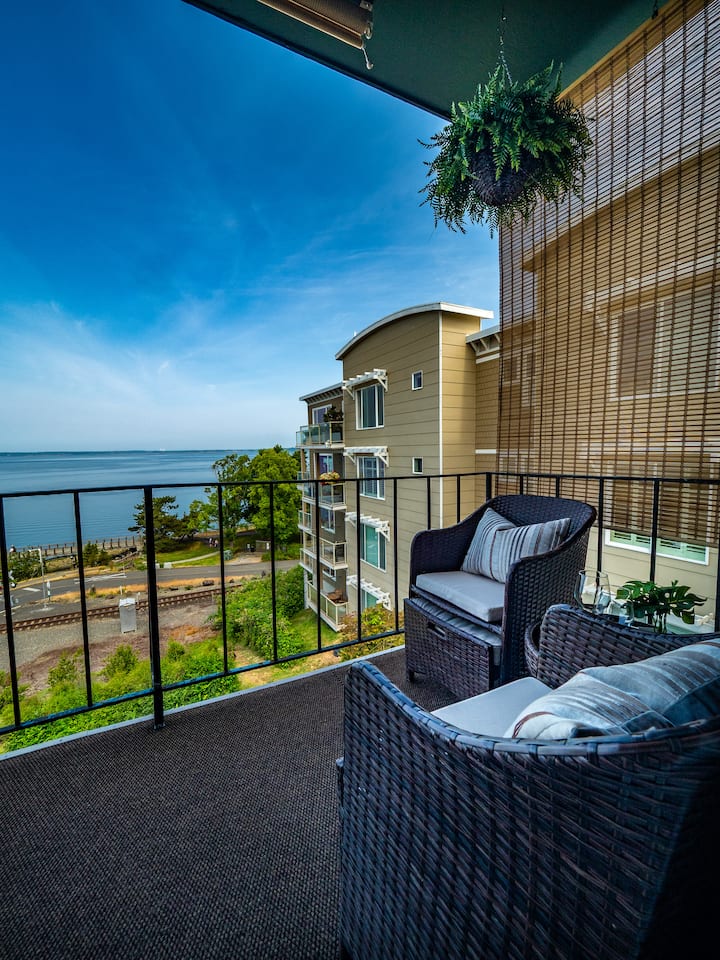 Bayside Apartment #5- Top Floor Waterfront Views - 貝靈厄姆