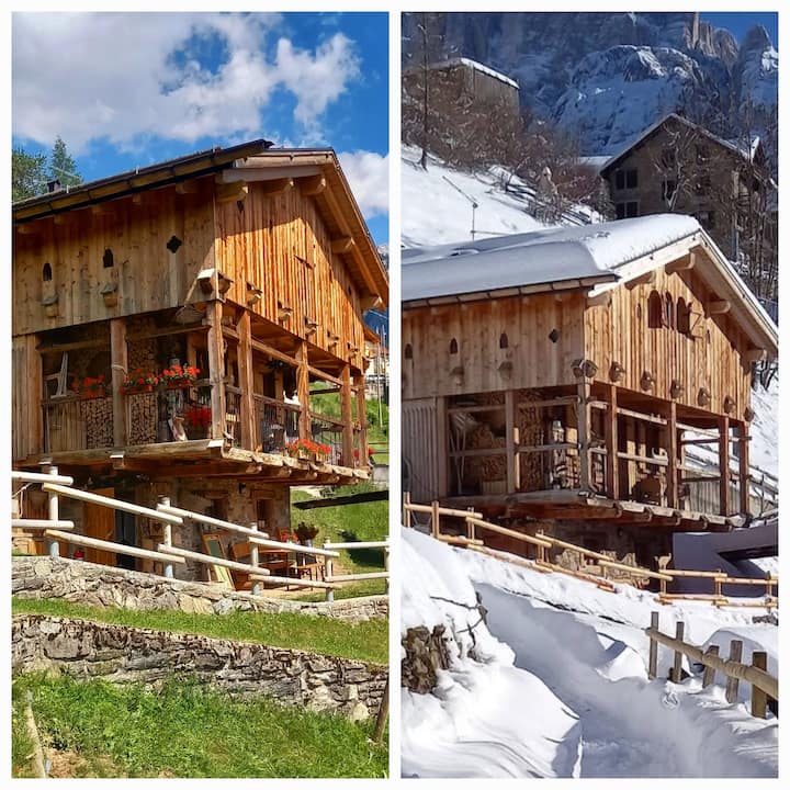 Chalet-tabià Al Sol Appartamento Montagna Dolomiti - Alleghe