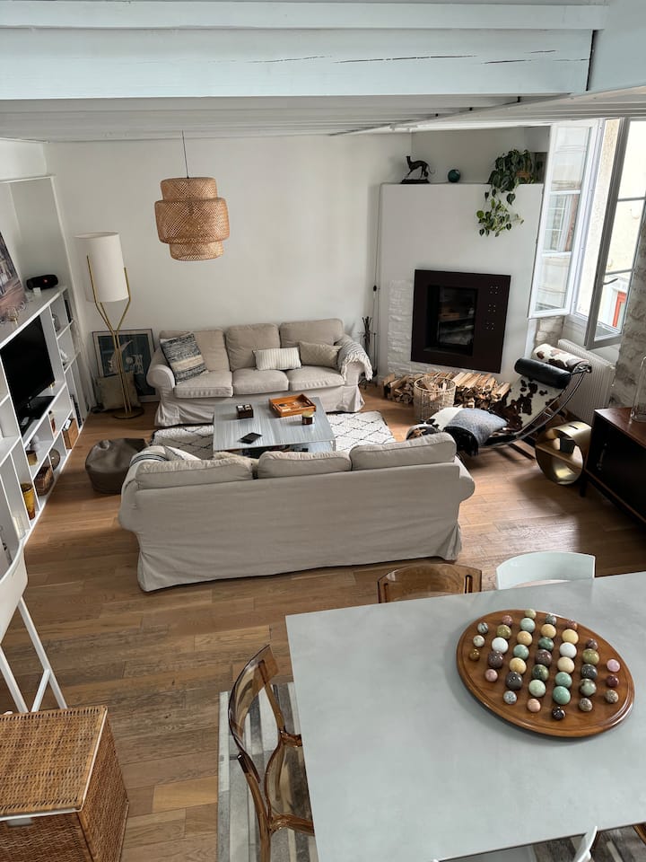 Chambre Privée De Charme 5' à Pied Plages, Halles - Biarritz