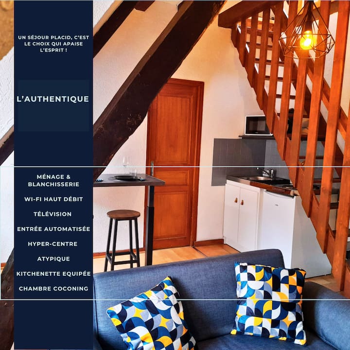 L'authentique - Appartement Cosy En Hyper Centre - Beauvais