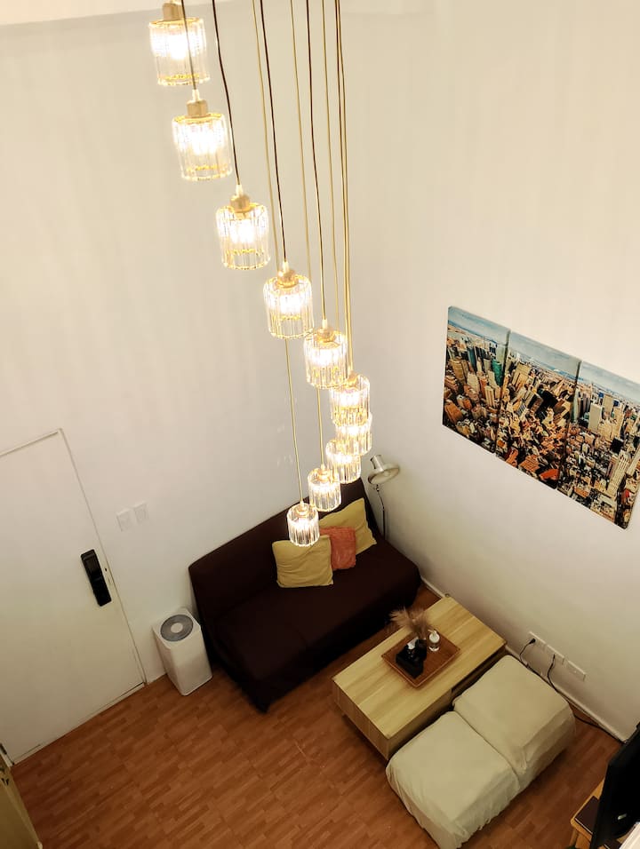 Sky Loft (3br Loft Type Condo W/ Roofdeck Pool) - Makati