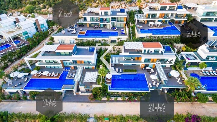 Luxusvilla Für 10 Gäste, Top Location, Meerblick - Kalkan