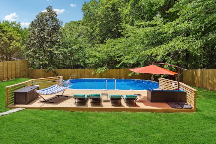 *Nantucket_*hottub*fosball*airhcky*summer:pool - Stone Mountain, GA