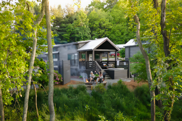 Asheville River Cabins Premium Riverview Cabin - Sierra Nevada