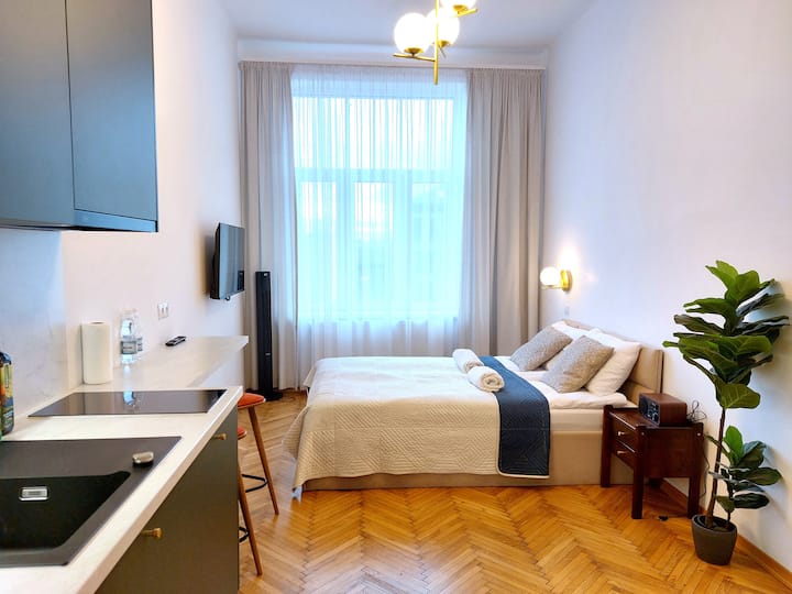 Cosy Studio Apt/ Heart Of Krakow/ Station #8c - Krakau