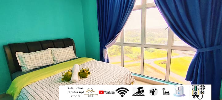 6pax Kulai D’putra Suites 2mins To Ioi Mall - Kulai