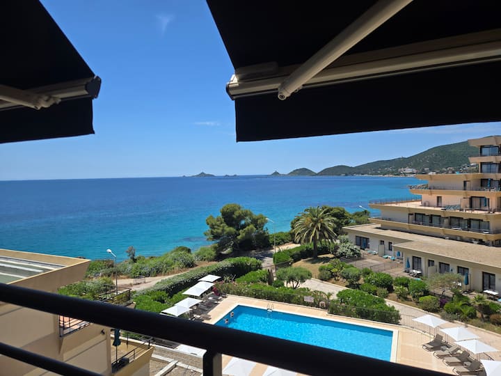 T2 Vue Sur Golfe D'ajaccio Et îLes Sanguinaires - Capo Di Feno